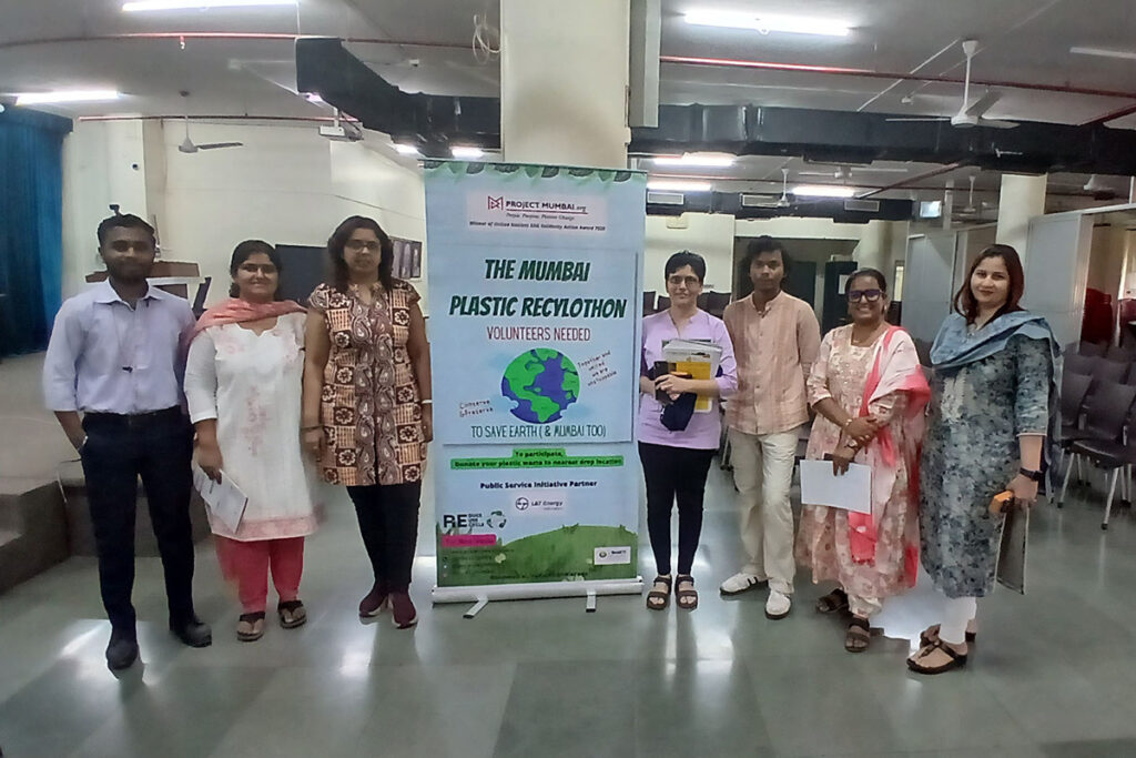 The Project Mumbai Plastic Recyclothon - PROJECT MUMBAI